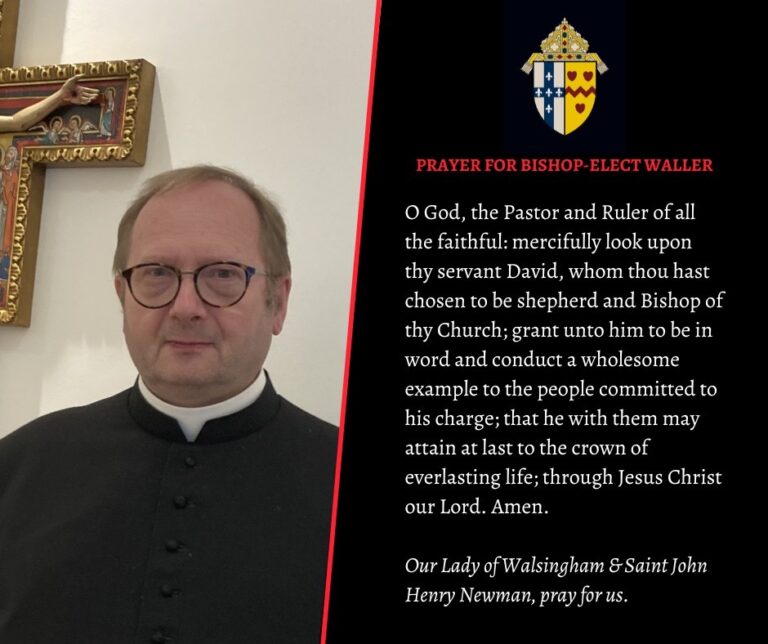 Personal Ordinariate of Our Lady of Walsingham – under the patronage of ...